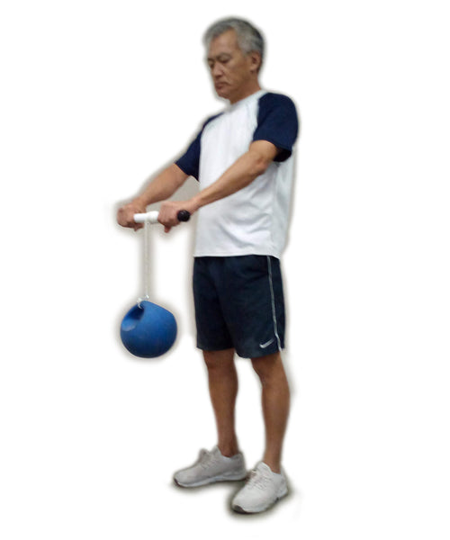 Med Bell Medicine Ball with Handle Single Grip 15 lb – Jump USA